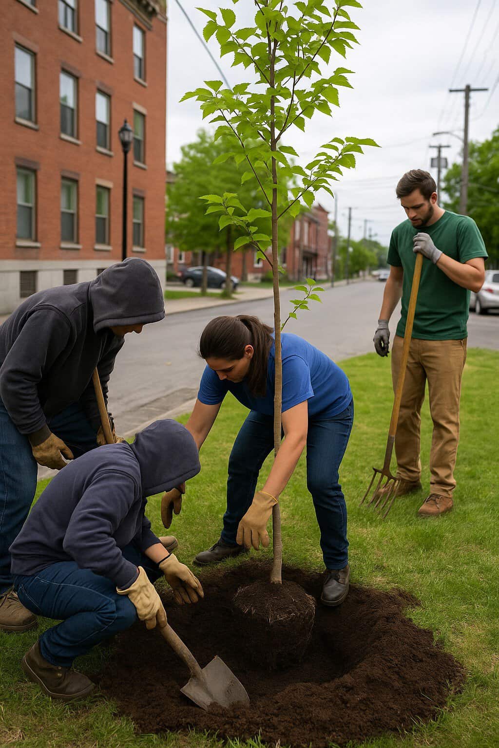 Tree Planting To Celebrate Environmental Justice Success Features ...